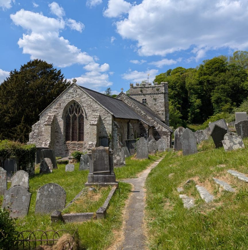 Nevern Churchyard, rest in peace. – Thorne Moore